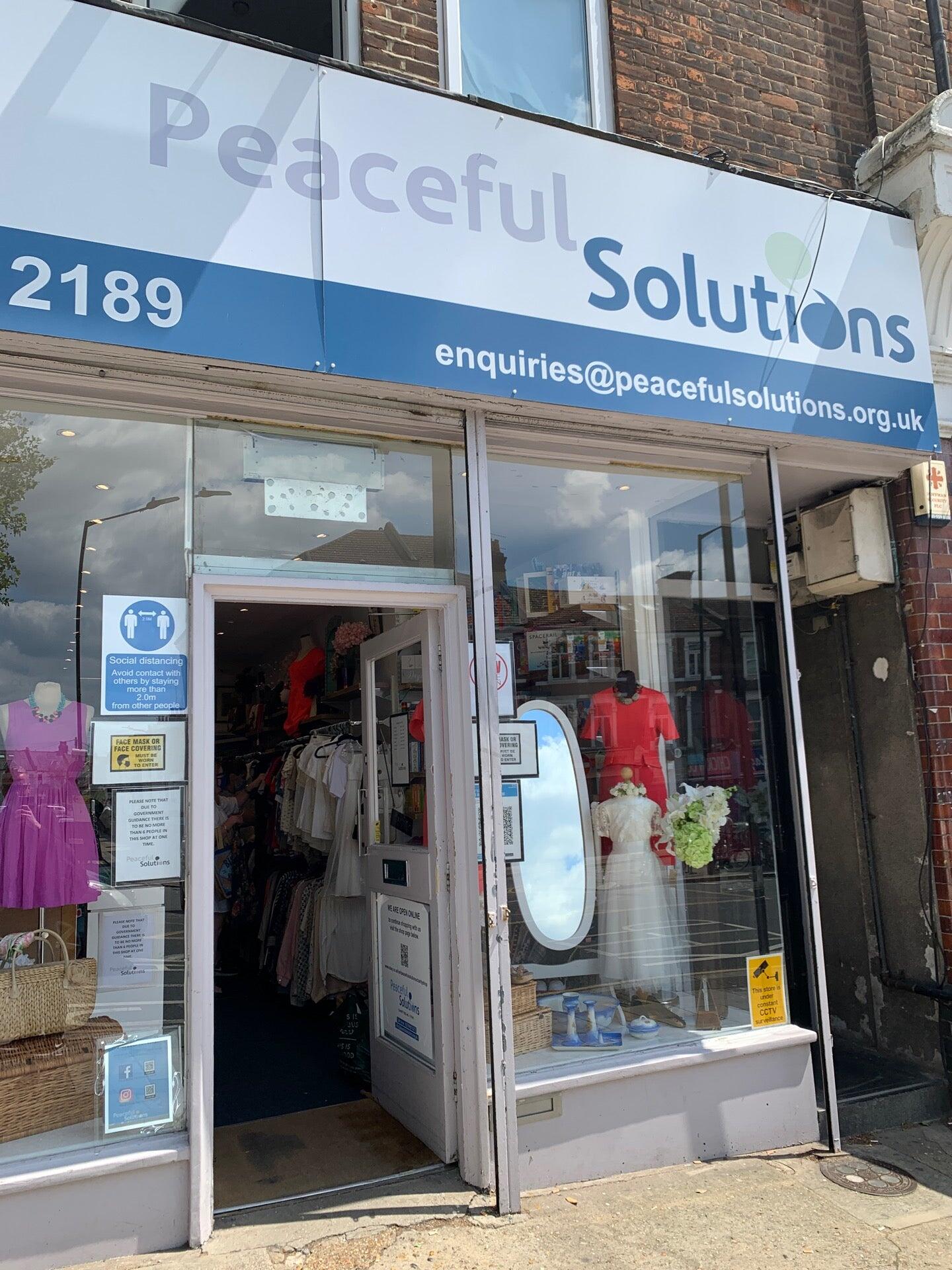 Peaceful Solutions Charity Shop - London - Nextdoor