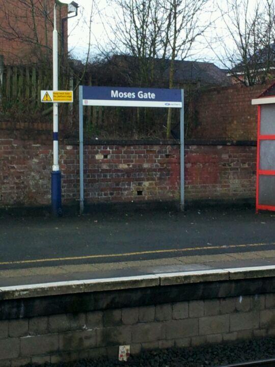 Moses Gate Railway Station - Farnworth - Nextdoor