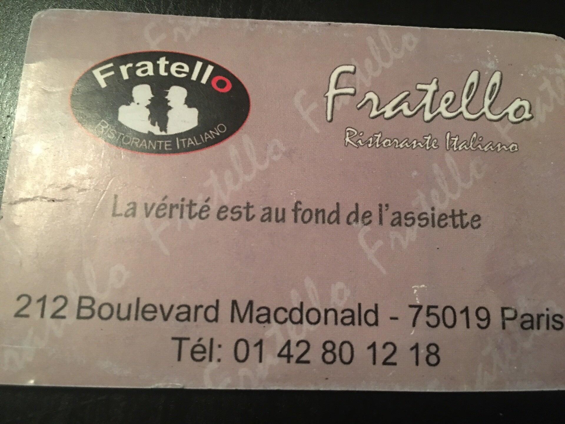 Ristorante Italiano Fratello - Nextdoor