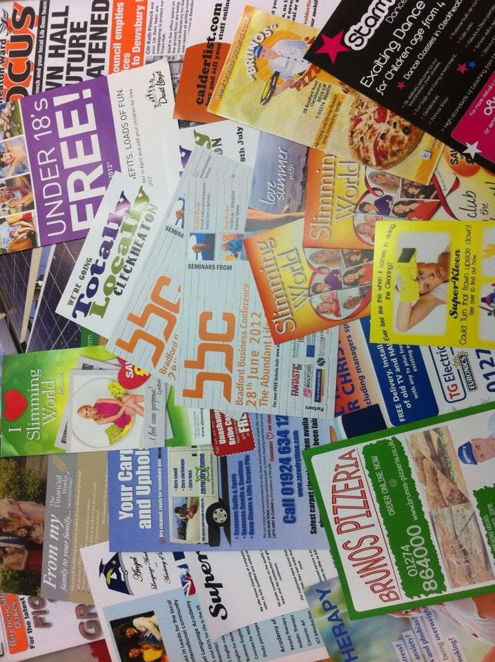 M R Leaflet Distribution - Cleckheaton - Nextdoor