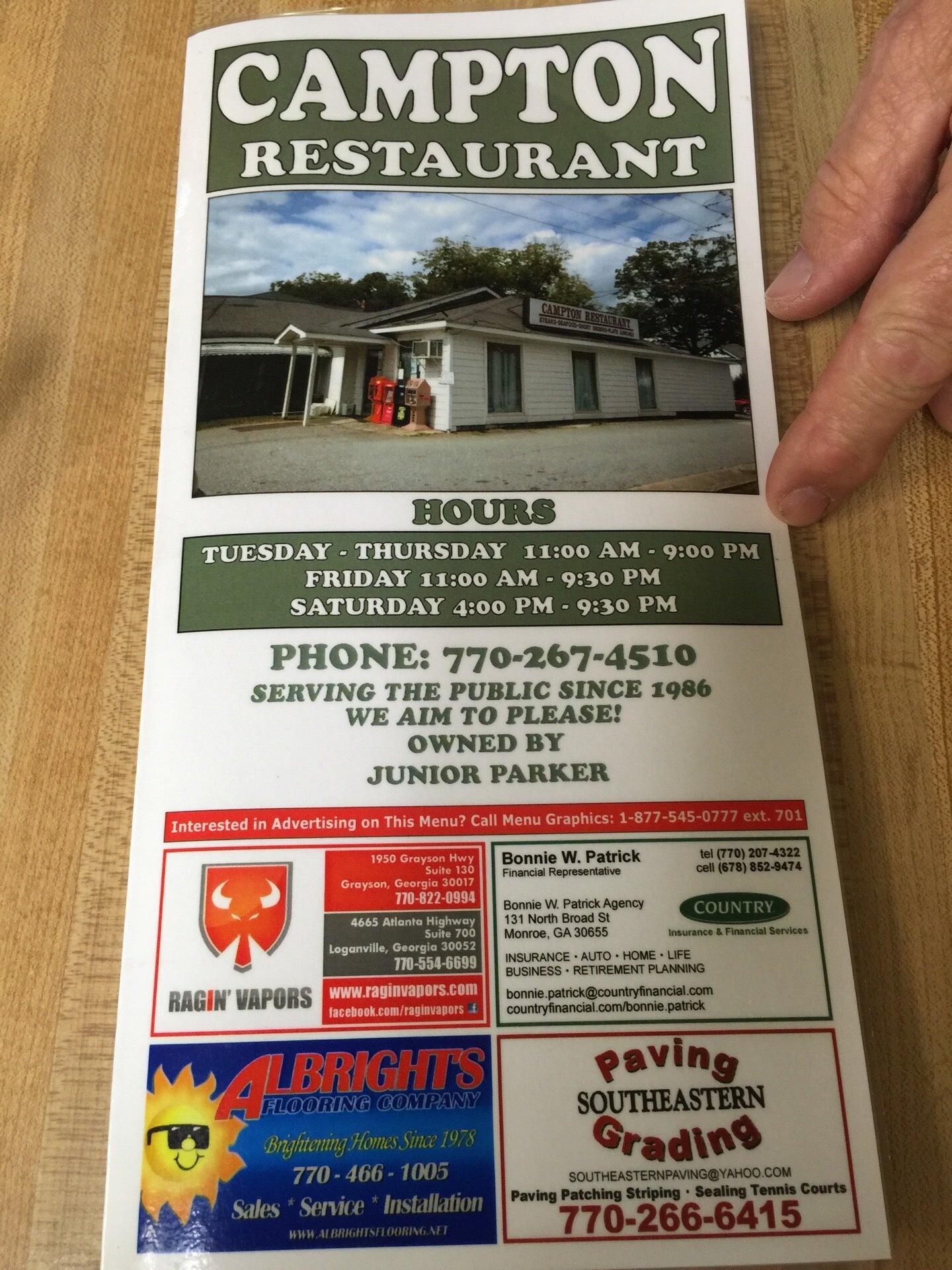 Campton Restauran - Monroe, GA - Nextdoor