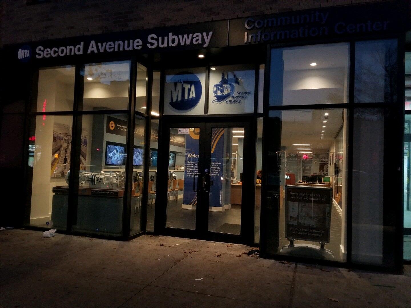 Mta Second Avenue Subway Community Information Center New York - New ...