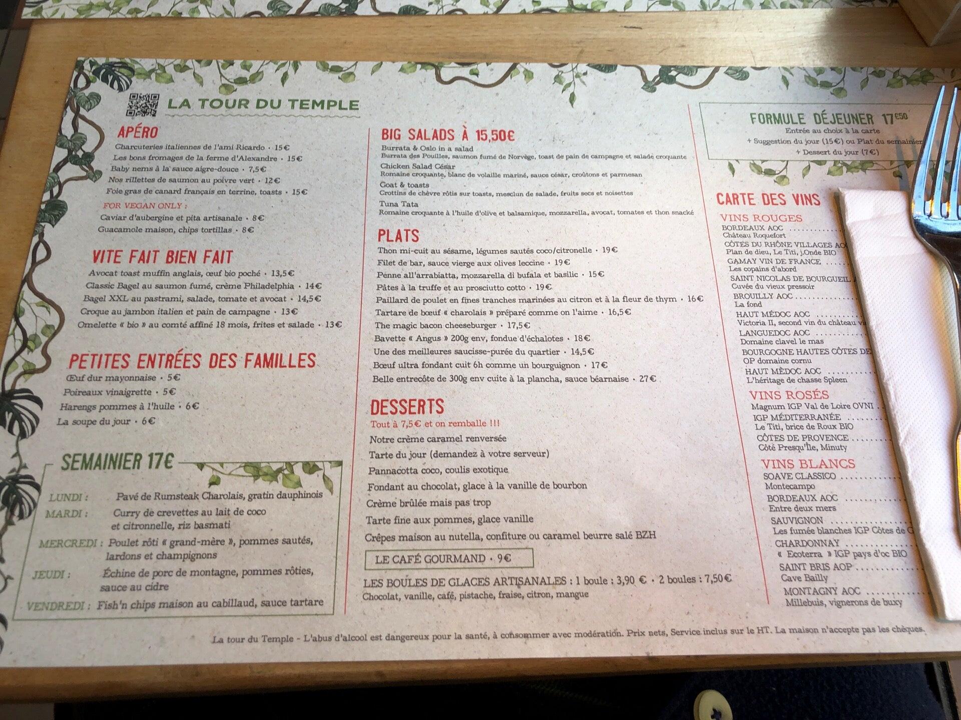 Café de la Tour du Temple - Nextdoor