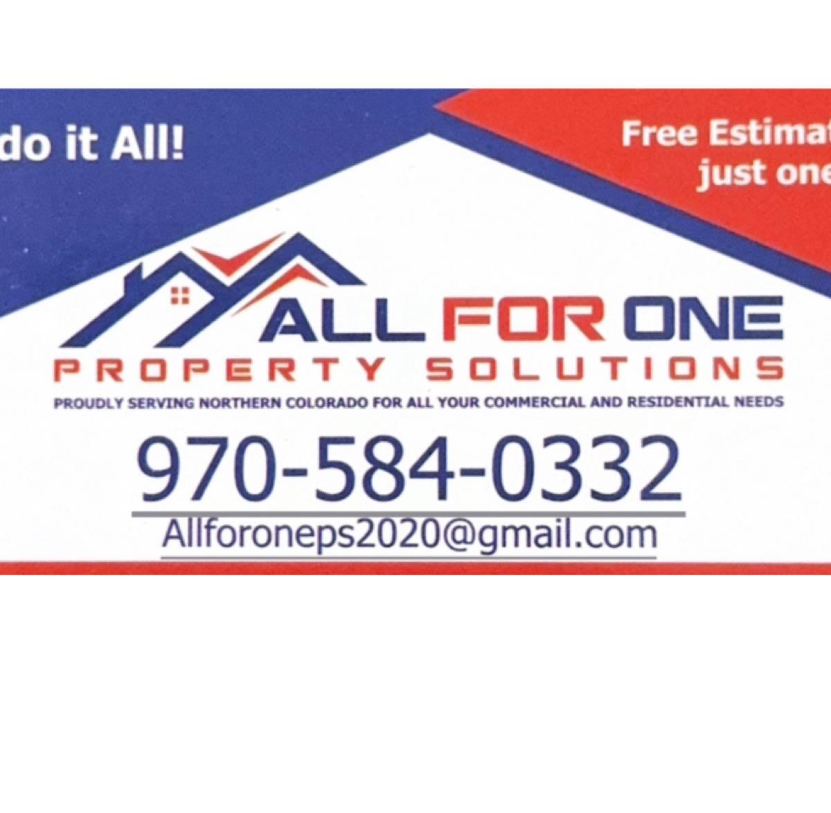 All For One property solutions - Greeley, CO - Nextdoor