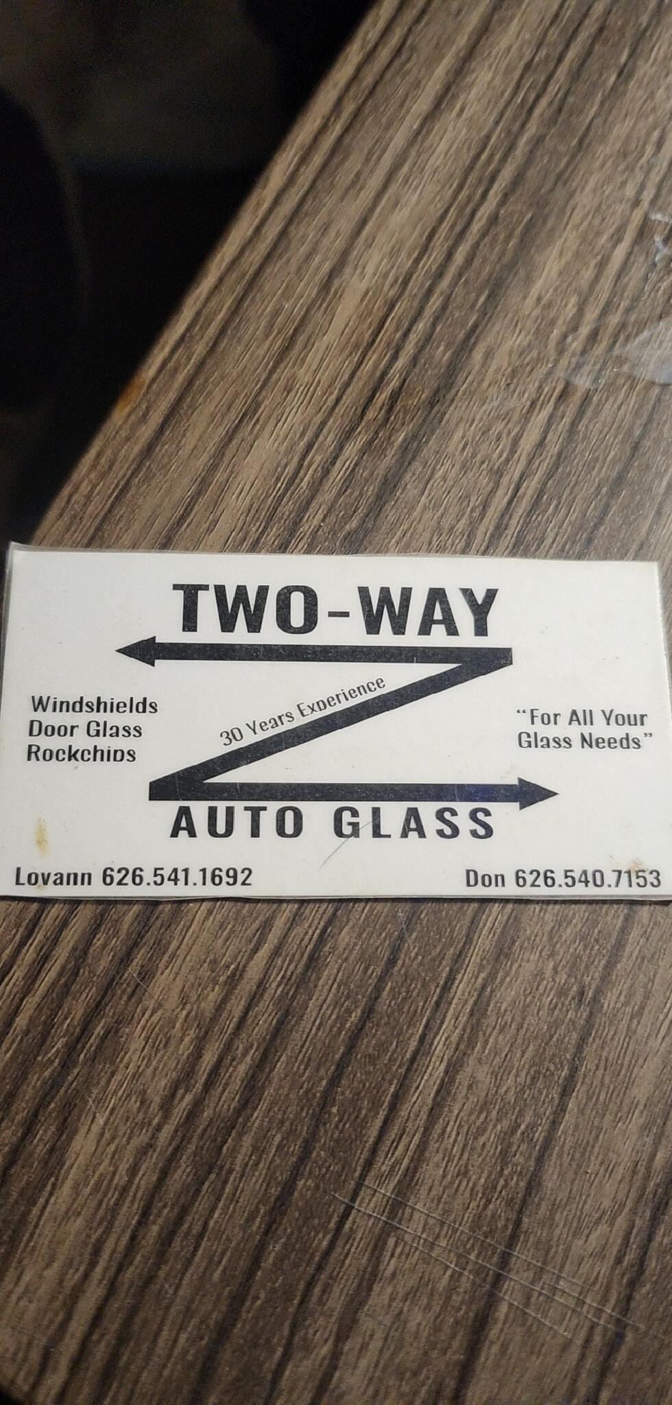 two way auto glass - Nextdoor