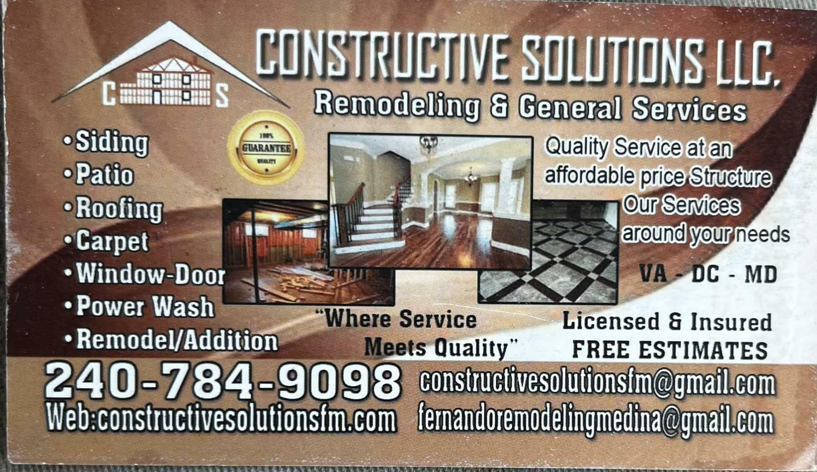 constructive solution - Alexandria, VA - Nextdoor