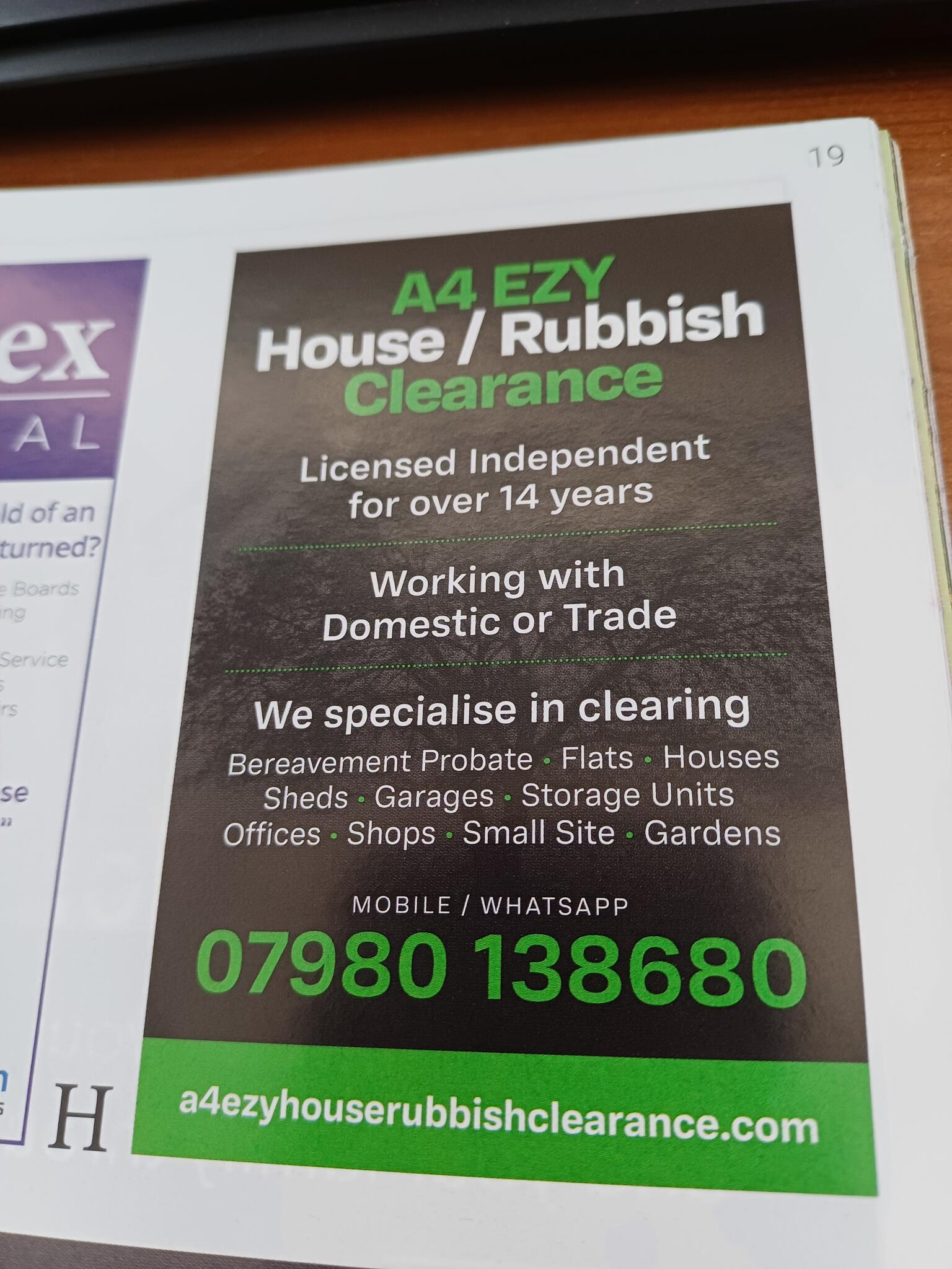 A4 Ezy House Rubbish Clearance - Southampton, England - Nextdoor