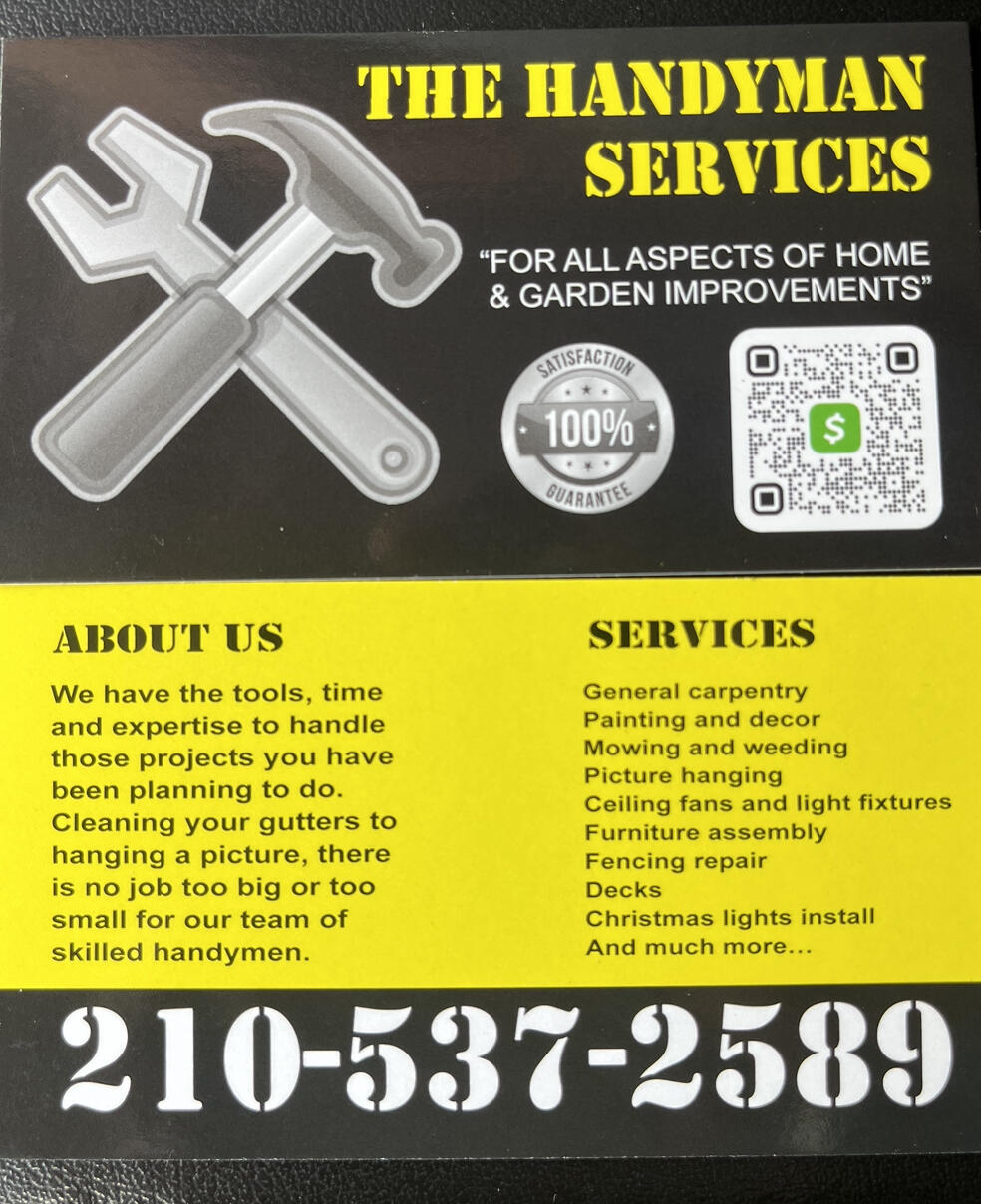 The Handyman - San Antonio, TX - Nextdoor