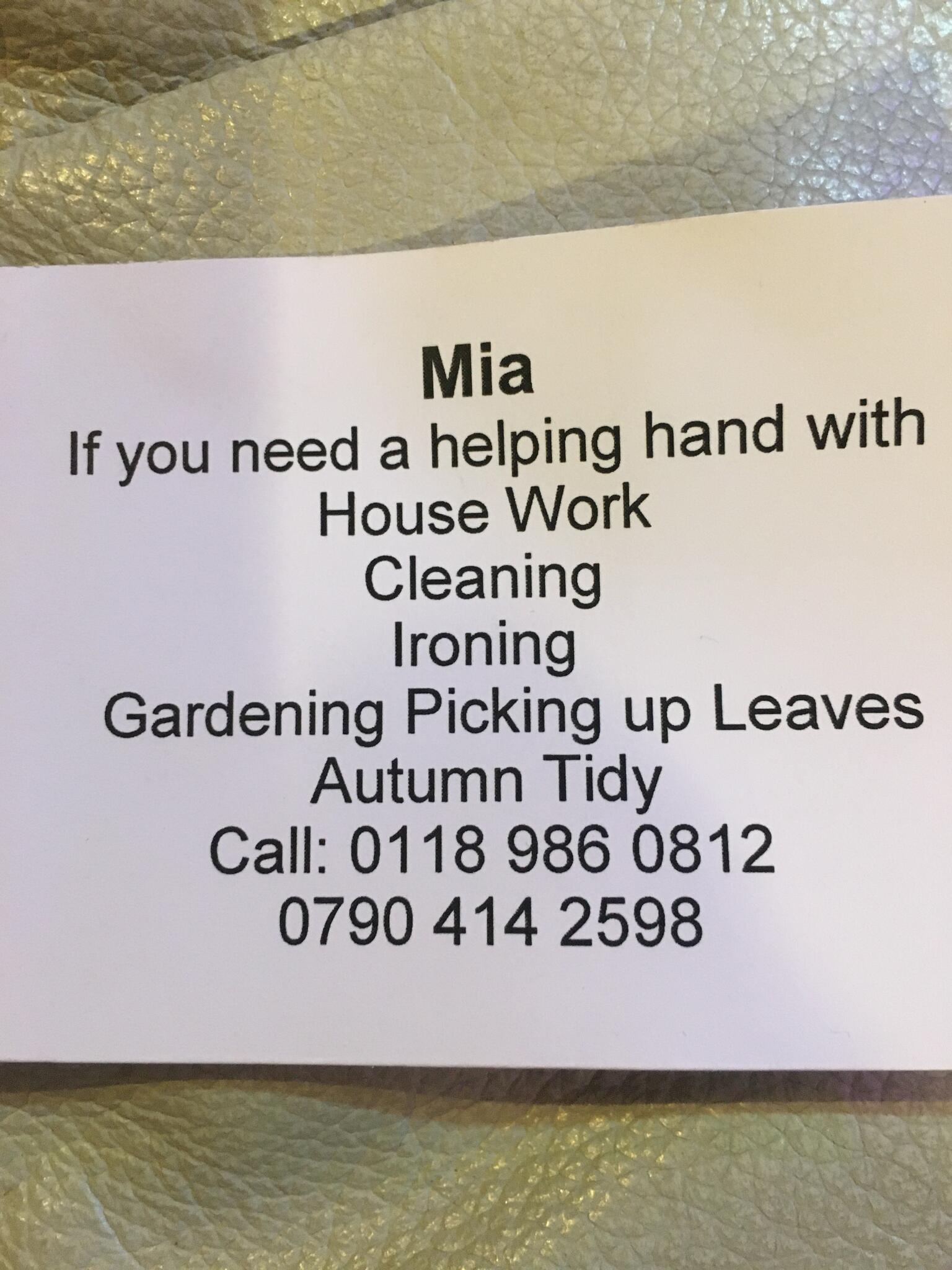 MIA - Reading, GB-ENG - Nextdoor