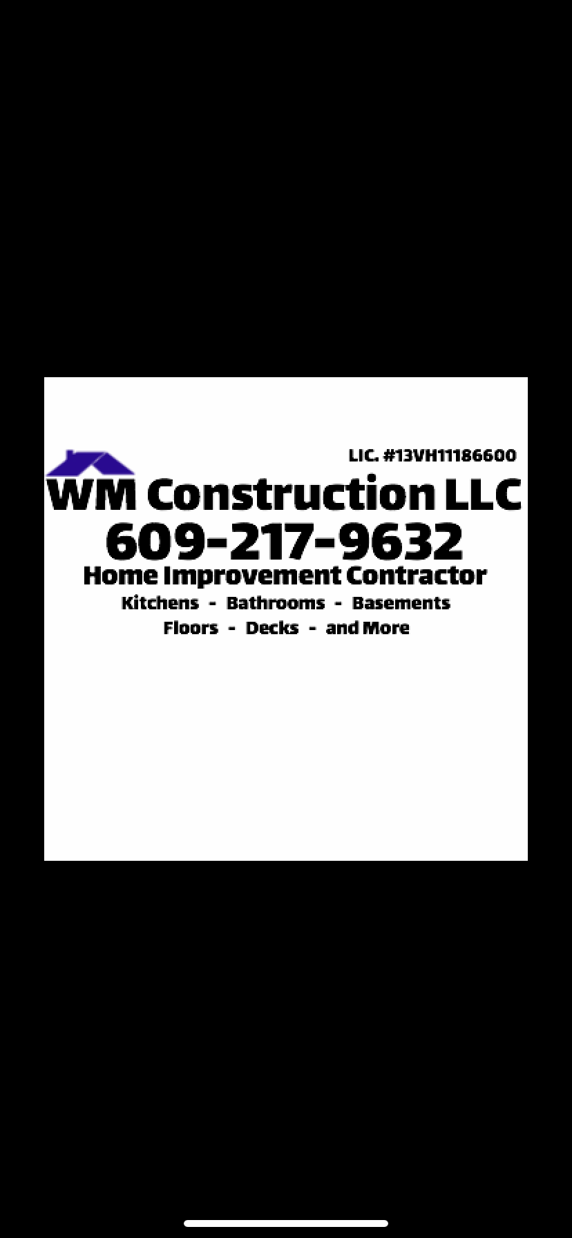 WM construction LLC. - Nextdoor