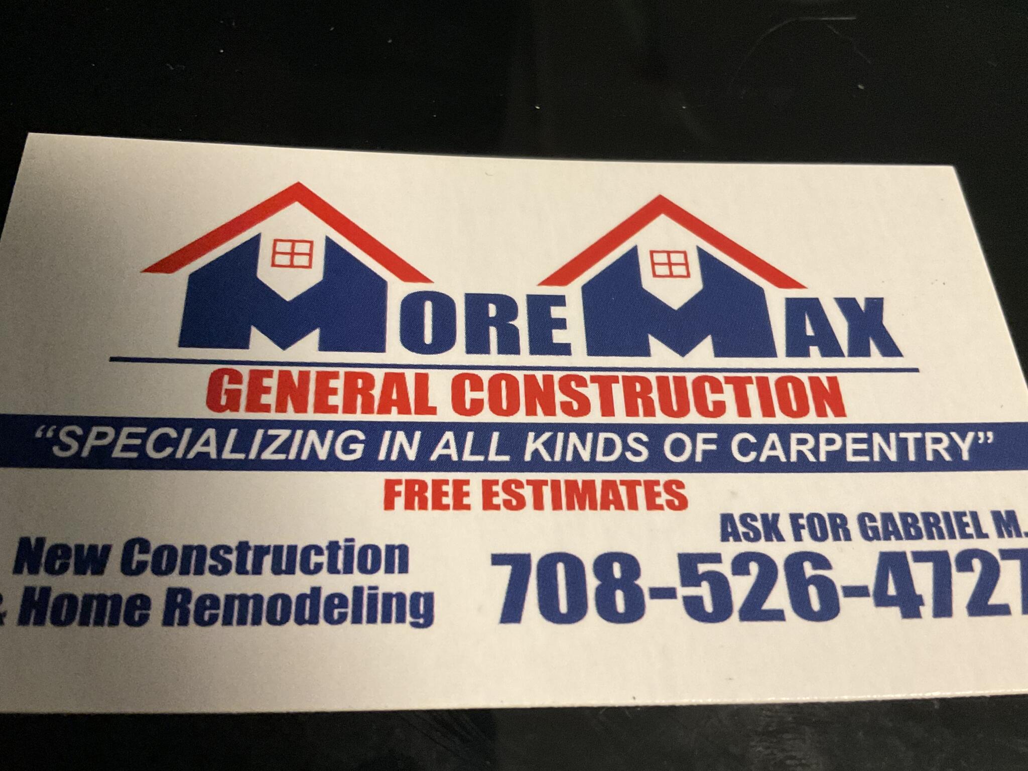 Moremax General Construction LLC - Blue Island, IL - Nextdoor