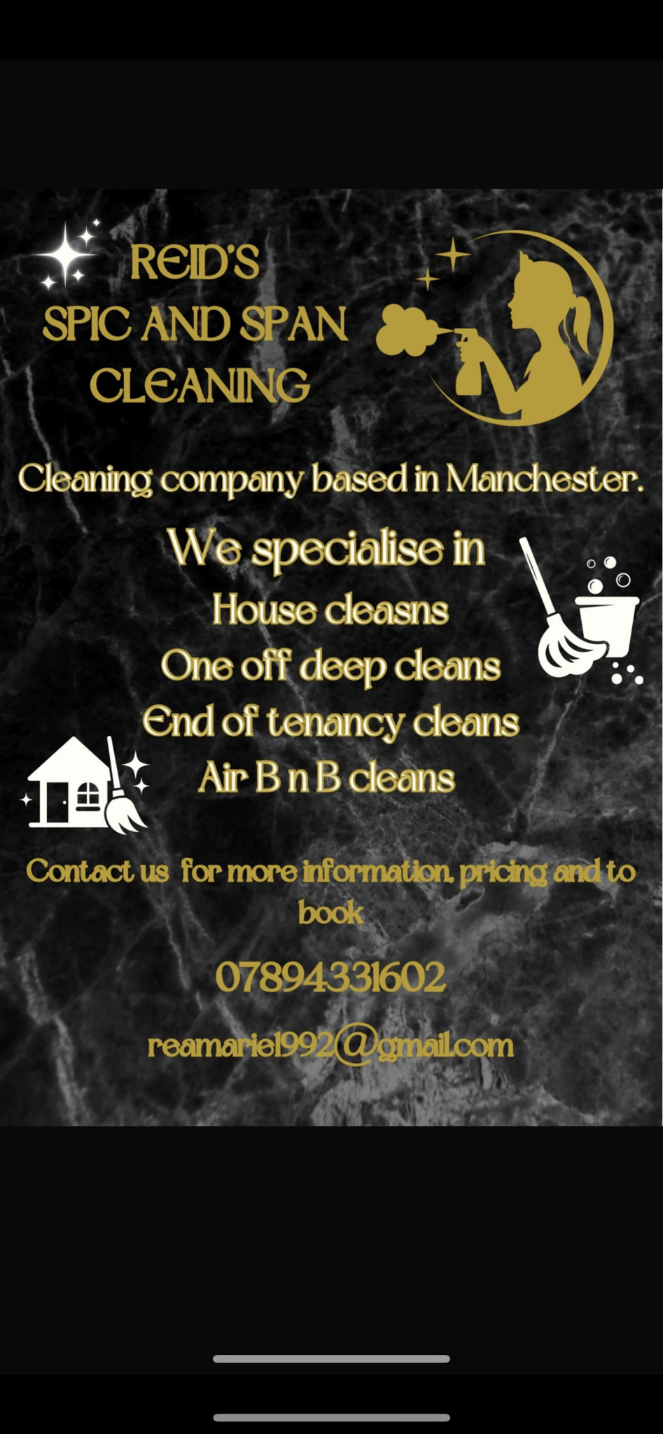 Reid's spic and span cleaning services - Salford - Nextdoor