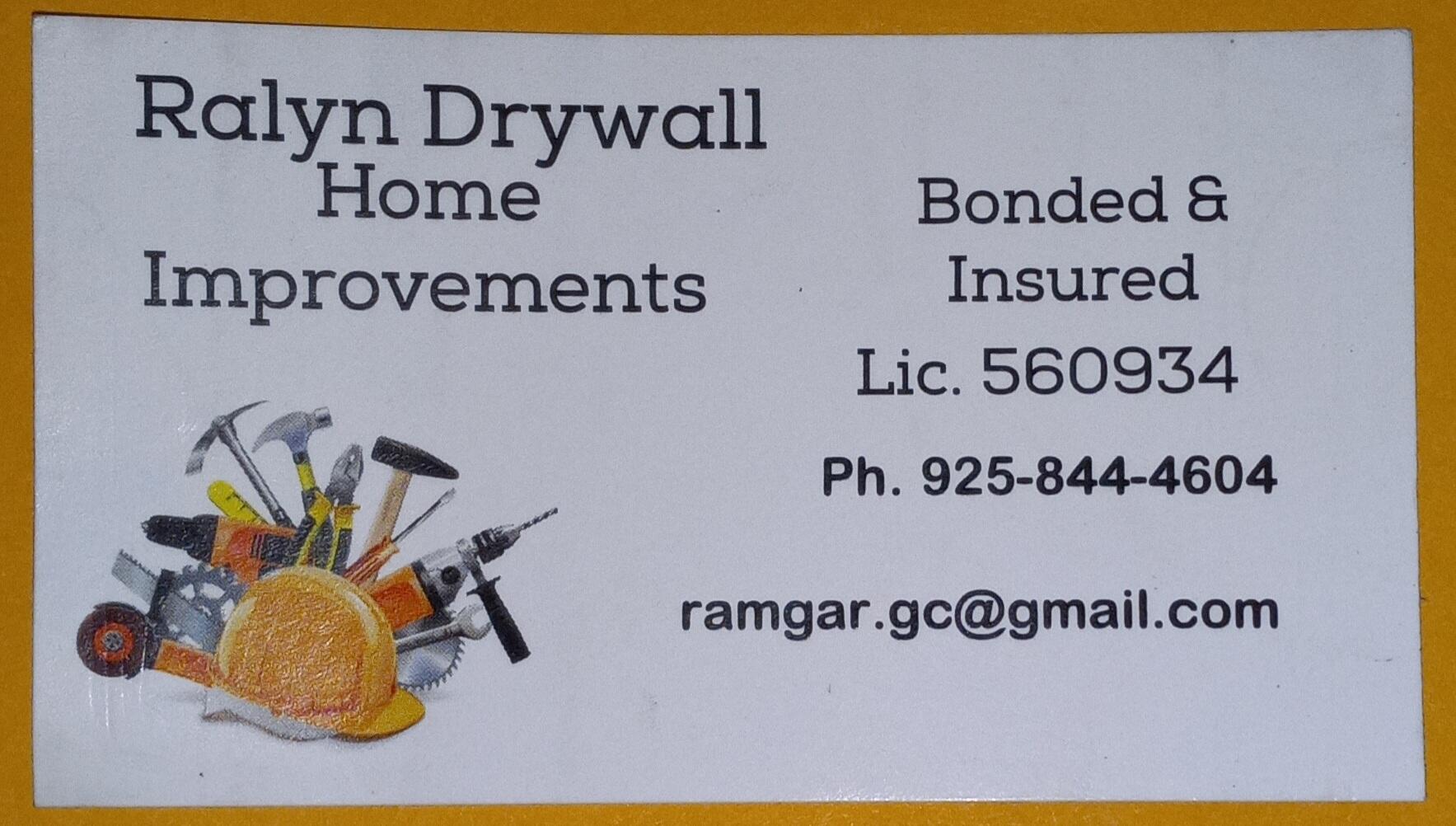 Ralyn Drywall Home Improvements - Nextdoor