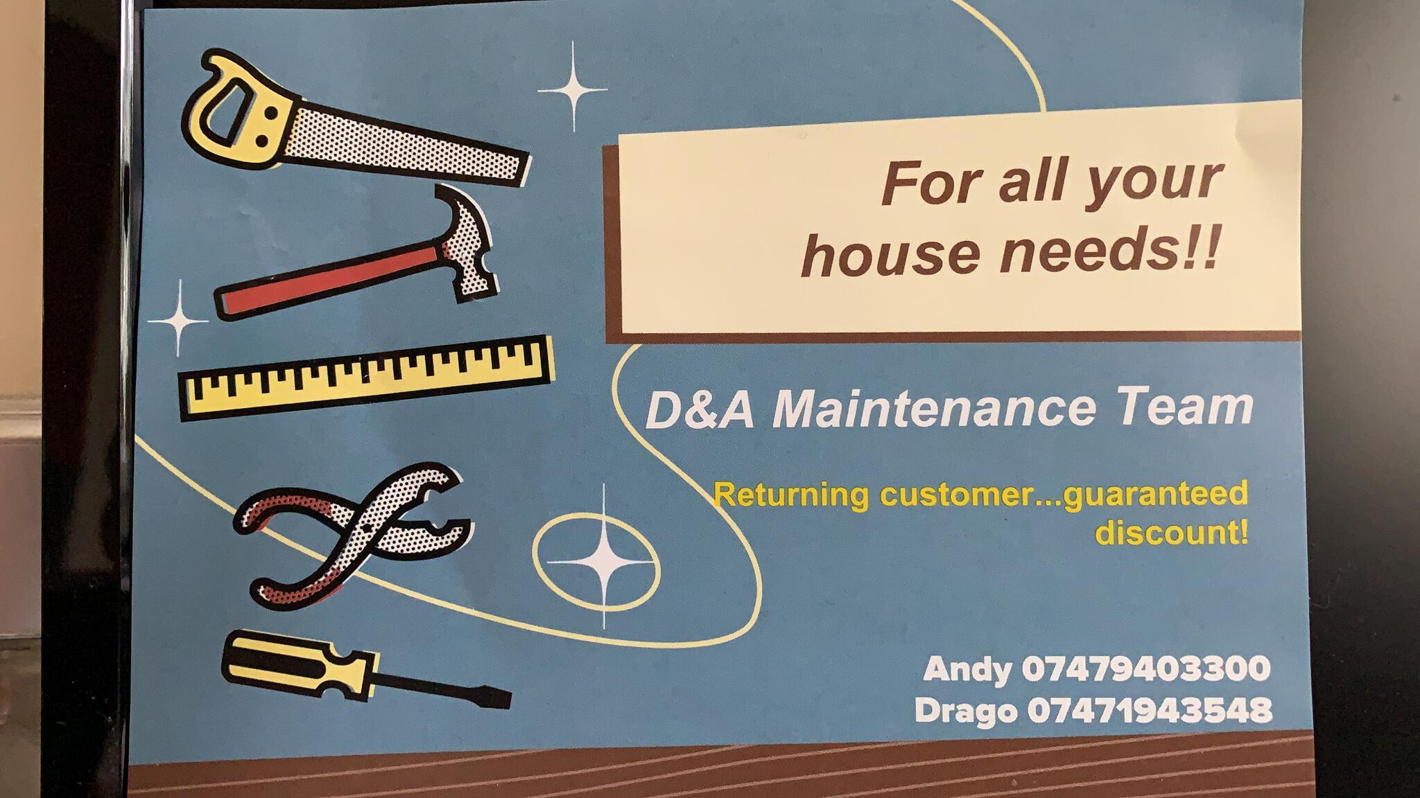 D&A Maintenance Team - Nextdoor