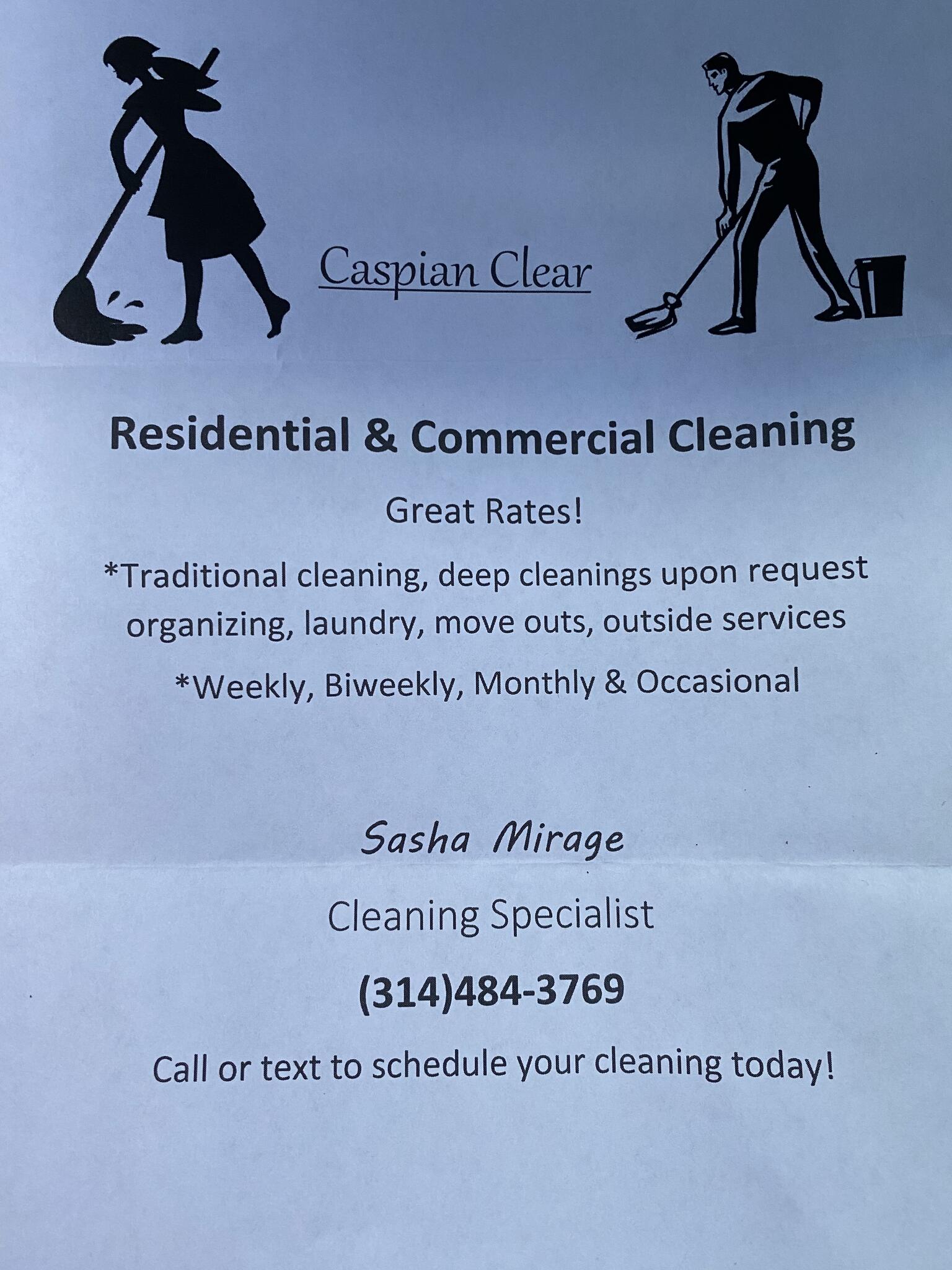 Caspian Clear - Overland, MO - Nextdoor