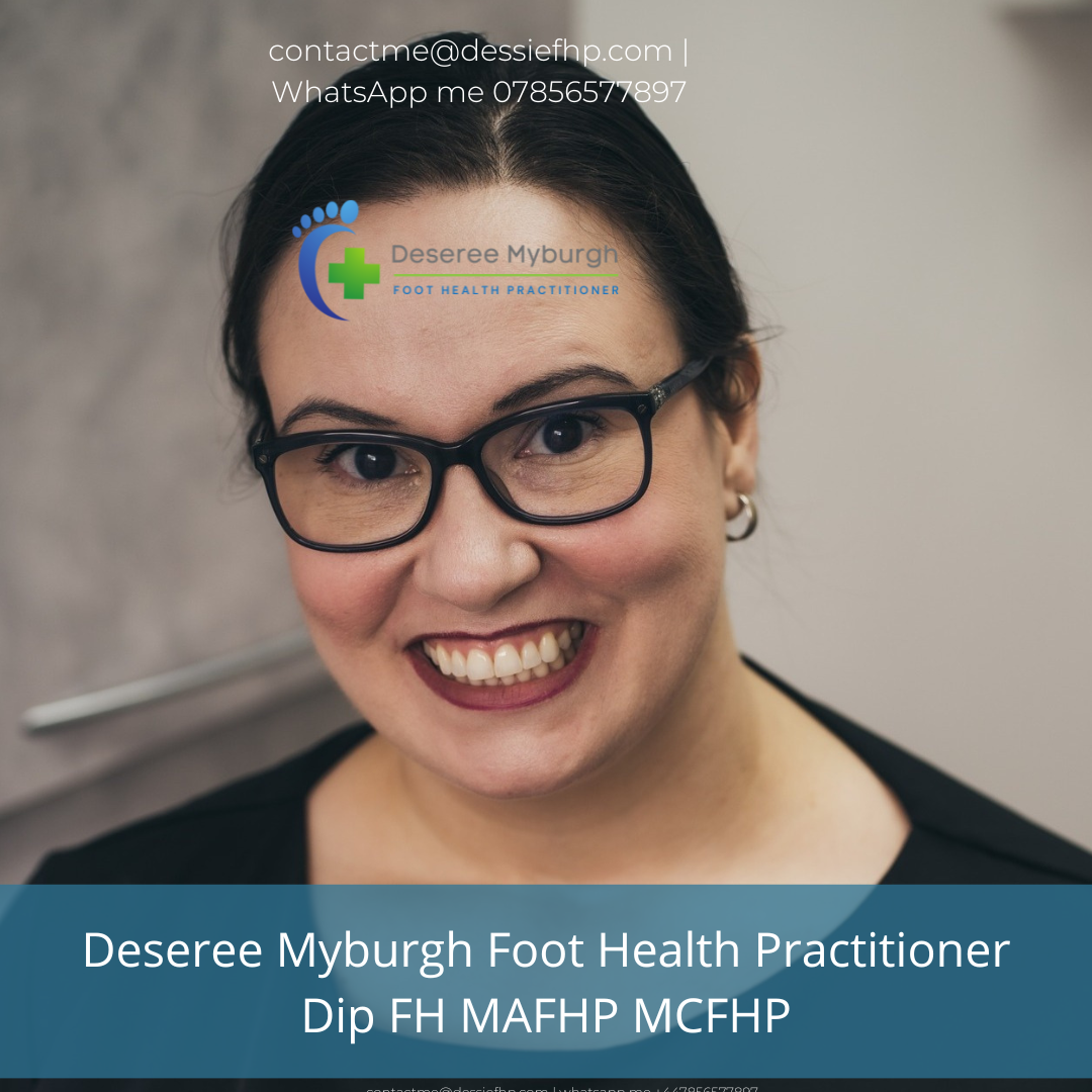 Foot Health Practitioner Deseree Myburgh MAFHP MCFHP London Nextdoor Foot Health Practitioner Deseree Myburgh MAFHP MCFHP London Nextdoor