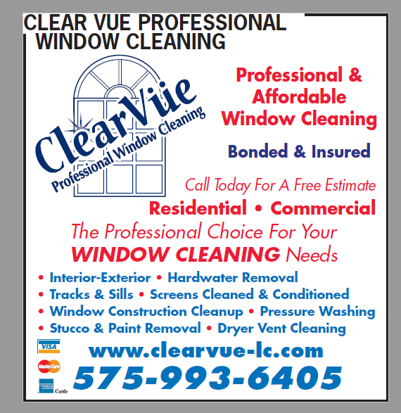 Clear Vue Professional Window Cleaning - Las Cruces, NM - Nextdoor