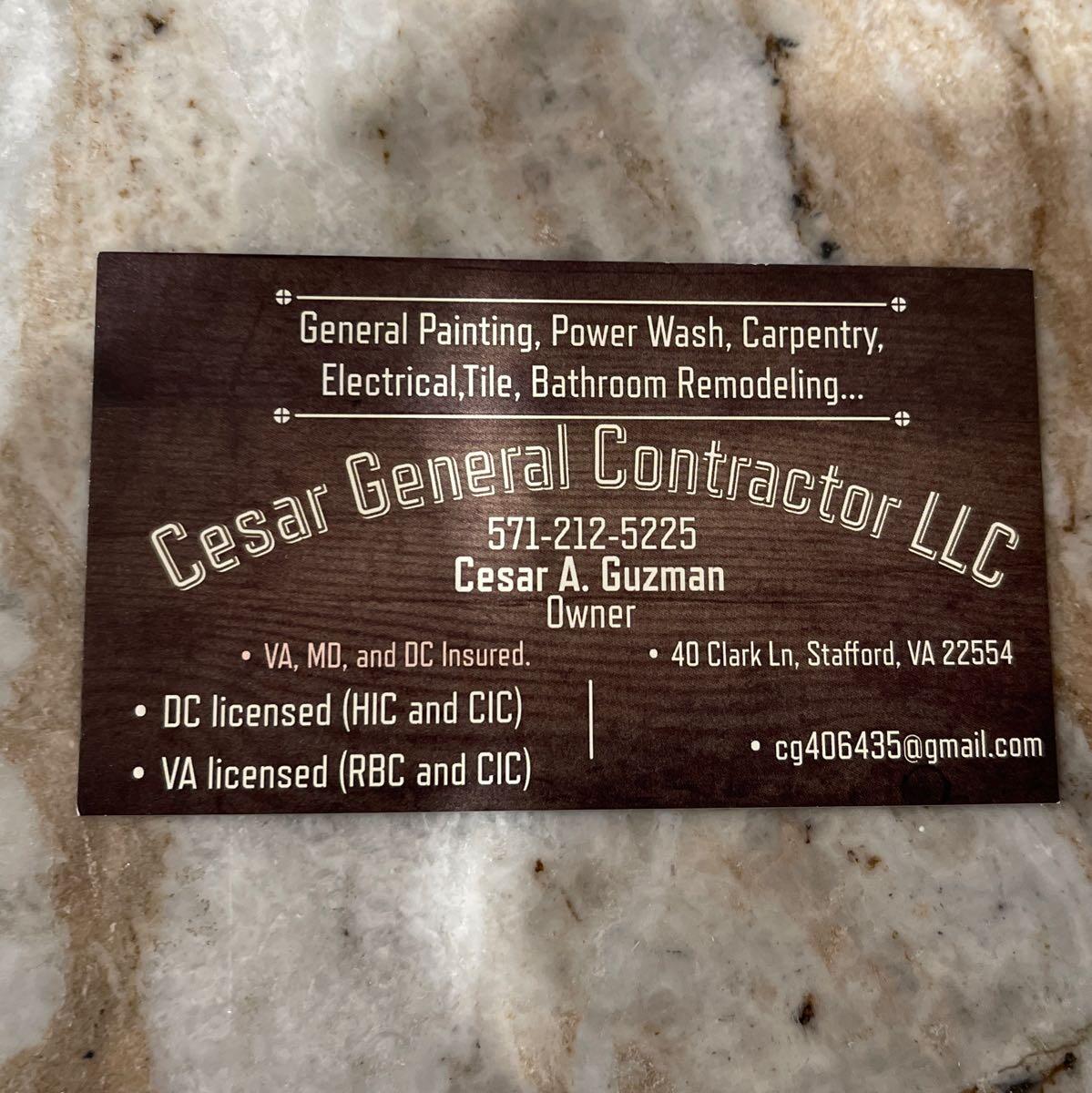 Cesar General Contractor LLC - Stafford, VA - Nextdoor
