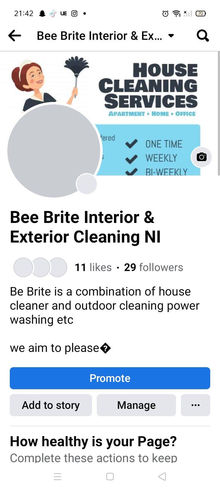 BeeBrite Interior and Exterior Cleaning NI - Coleraine, GB-NIR - Nextdoor