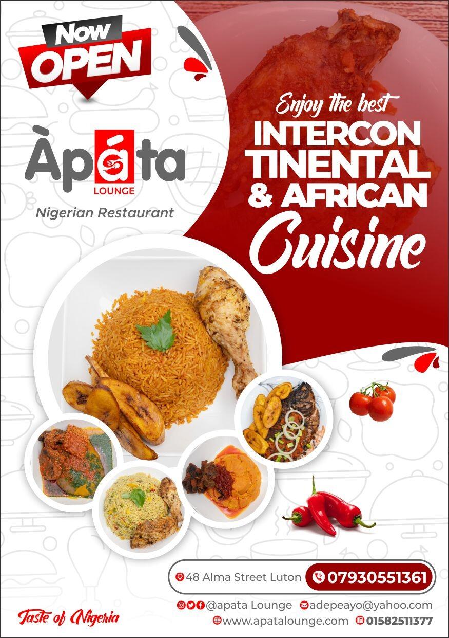 Apata Lounge Nigerian African Restaurant - Luton - Nextdoor