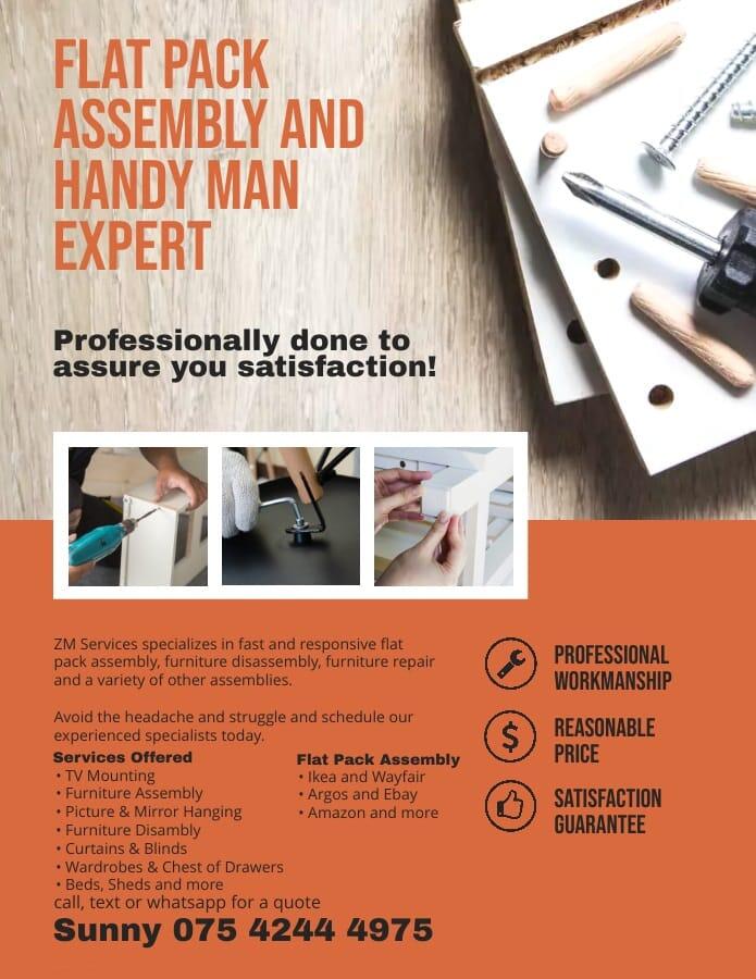 FLAT PACK AND HANDYMAN SERVICE - Hounslow, GB-ENG - Nextdoor