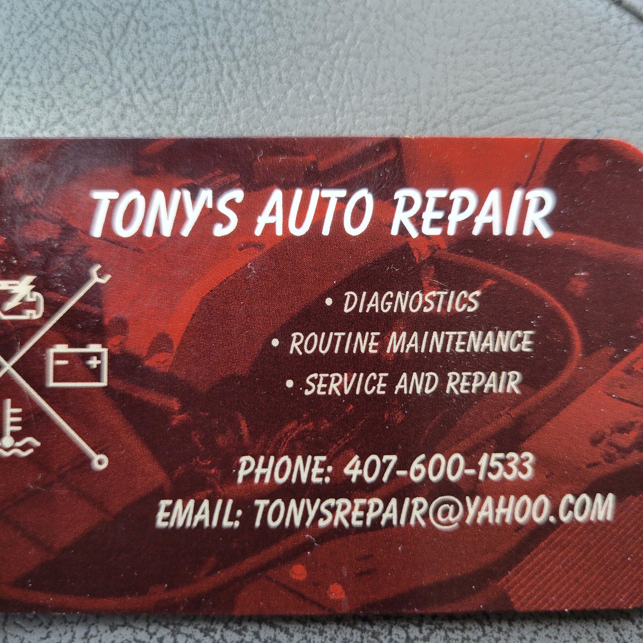 Tony's Auto Repair - Sebring, FL - Nextdoor