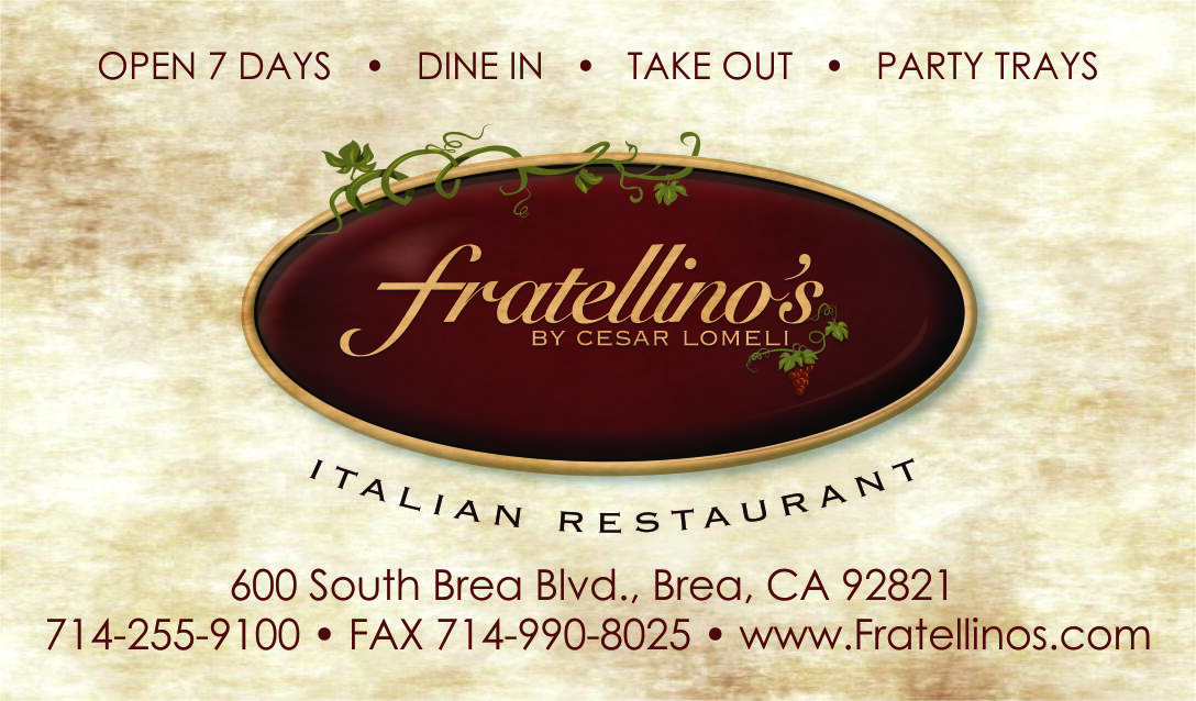 Fratellino's by Cesar Lomeli Italian Restaurant - Brea, CA - Nextdoor