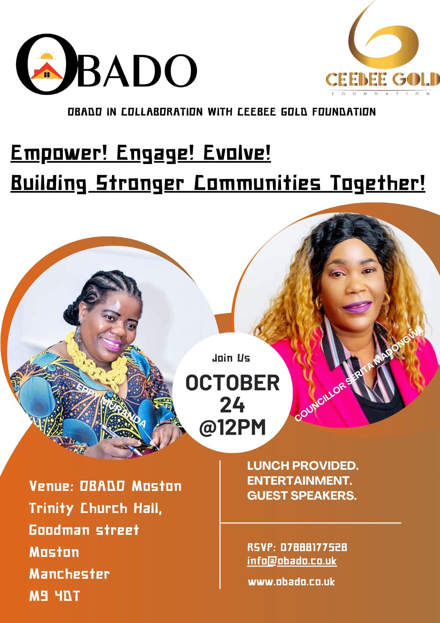 OBADO- Older Black Africans Day Opportunities - Manchester - Nextdoor