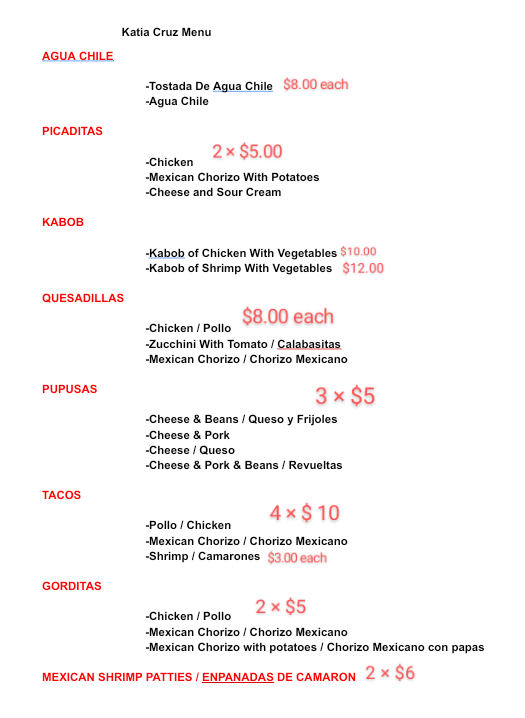 Katia's Latino Food Fresh Made - Washington, DC - Nextdoor