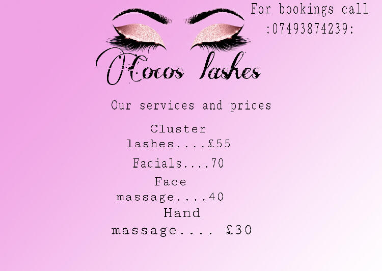 𝐂𝐨𝐜𝐨𝐬 𝐥𝐚𝐬𝐡𝐞𝐬 - Dagenham - Nextdoor