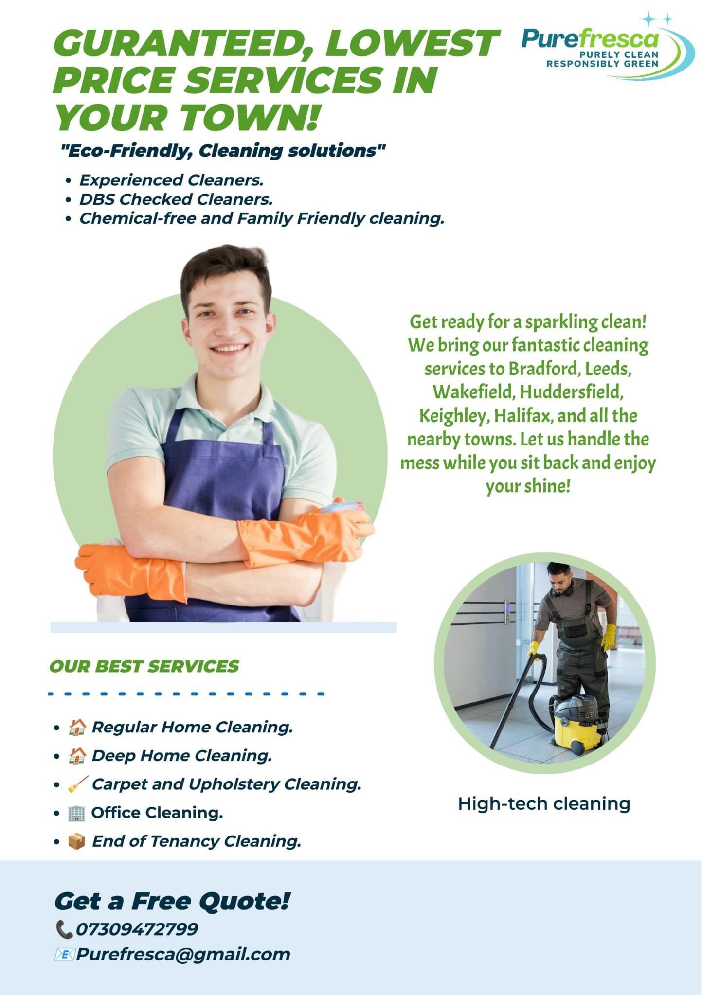 Purefresca Cleaning Services - Nextdoor