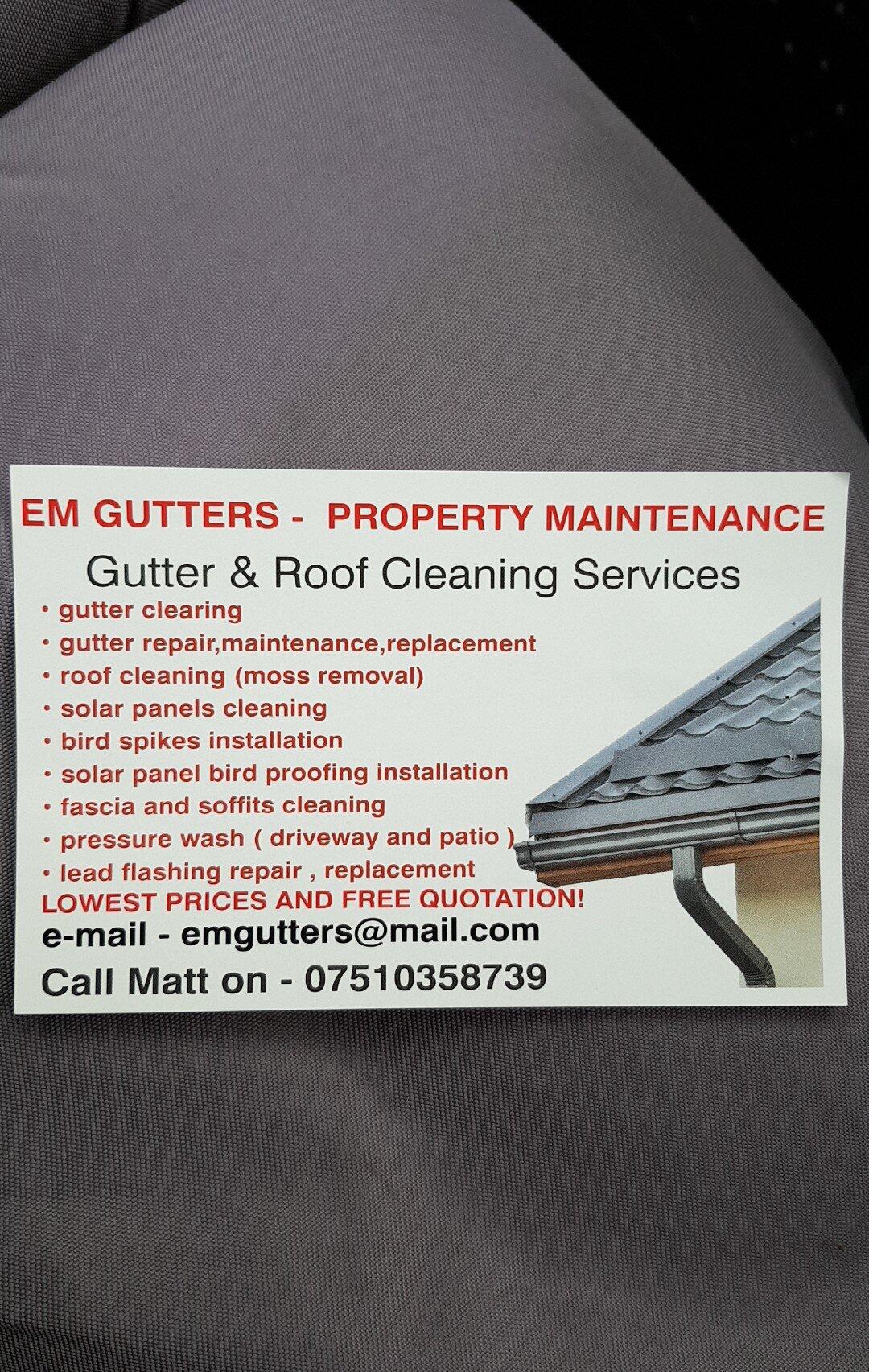 EM GUTTERS - Nextdoor