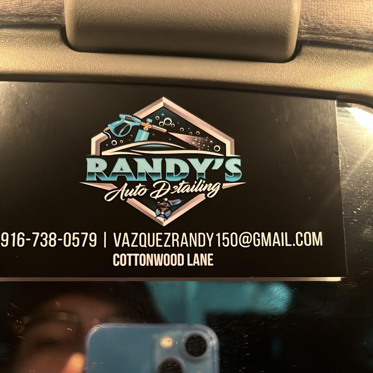 Randy’s auto detailing - Nextdoor
