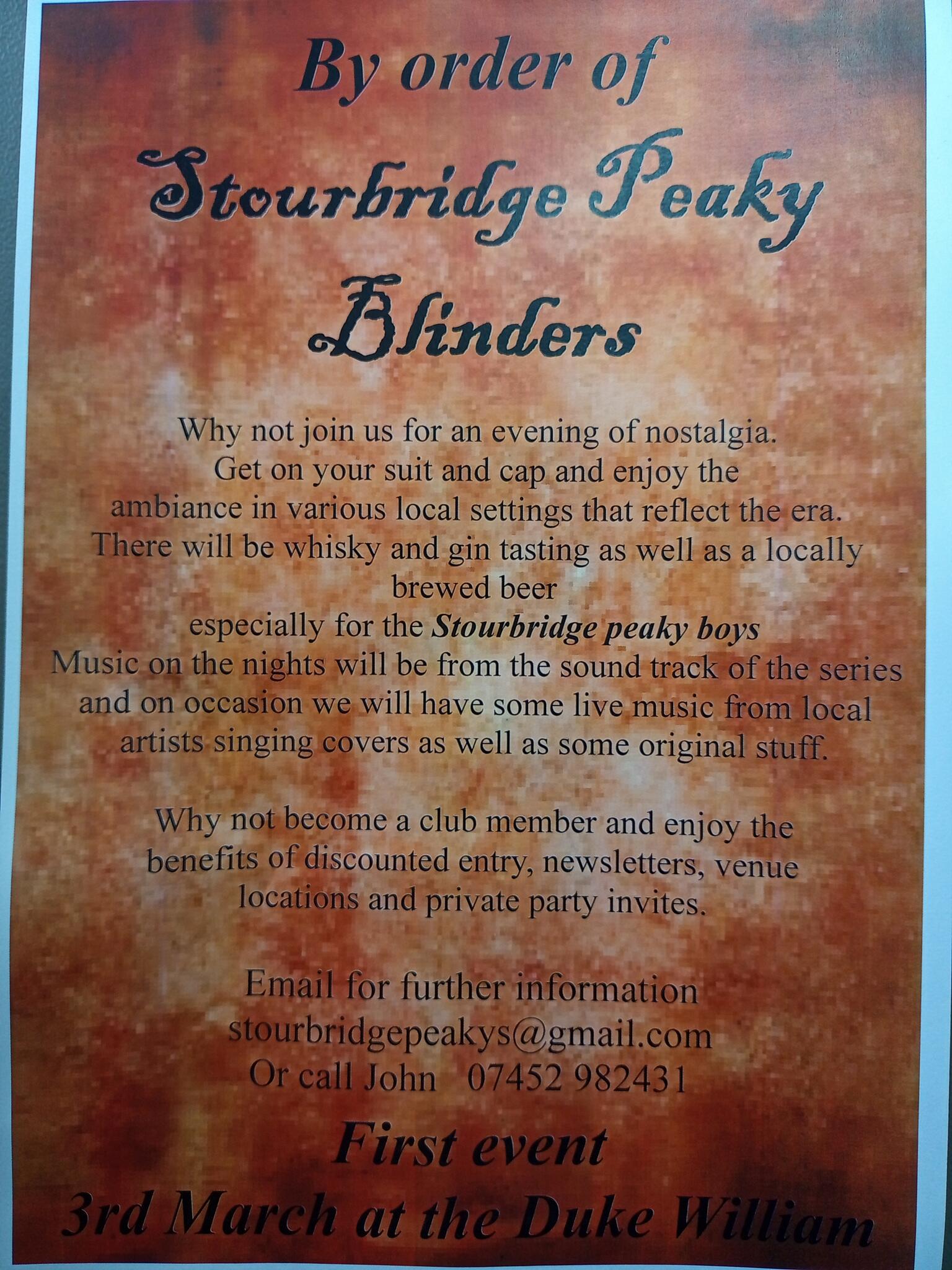 Stourbridge peakys - Nextdoor