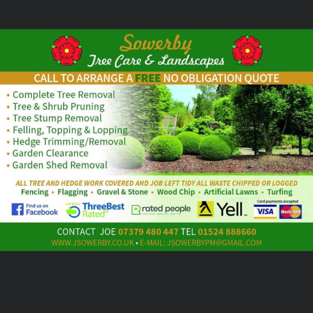 Sowerby tree care & landscapes - Lancaster - Nextdoor