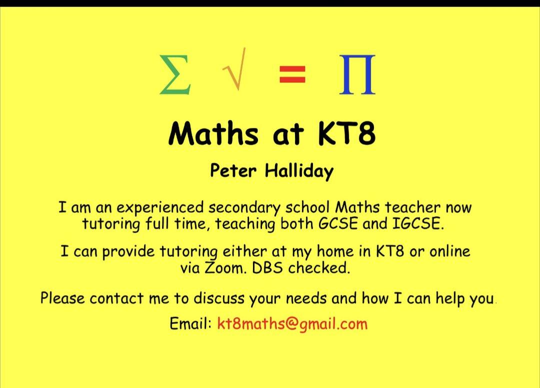 Maths@KT8 - Nextdoor