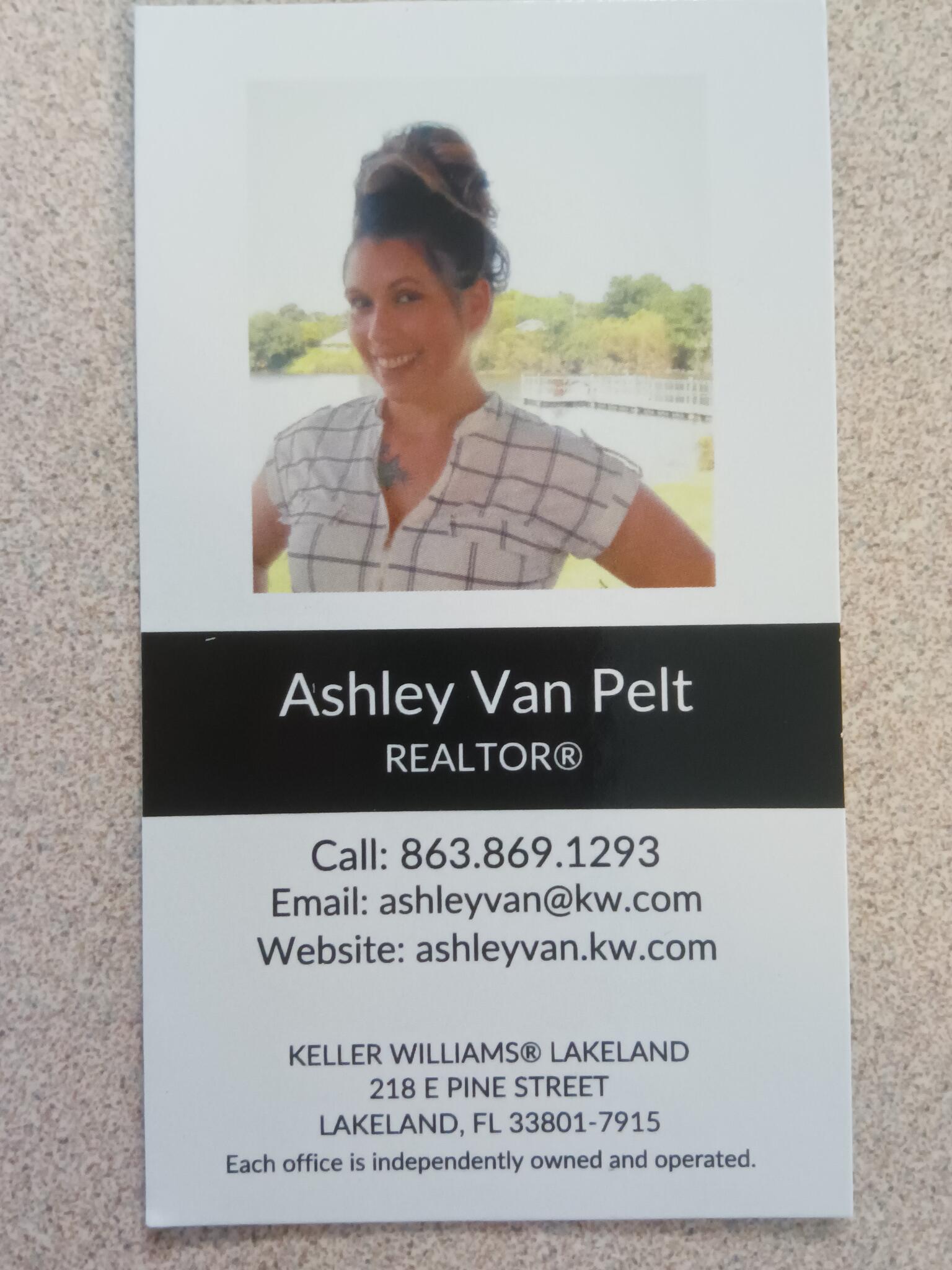 Real Estate Agent Ashley Van Pelt - Mulberry, FL - Nextdoor