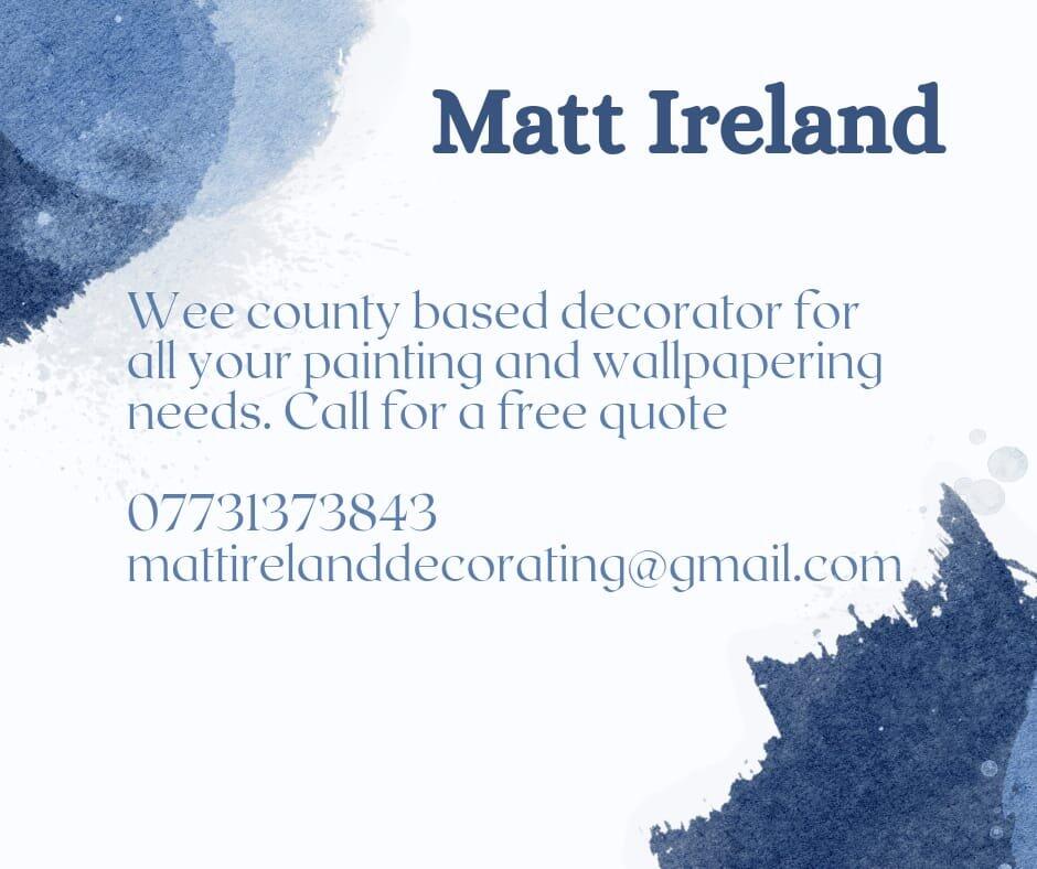 Matt Ireland Painting & Decorating - Sutton-In-Ashfield, GB-ENG - Nextdoor