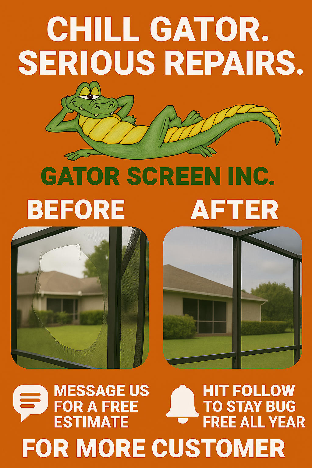 Gator Screen - Orlando, FL - Nextdoor