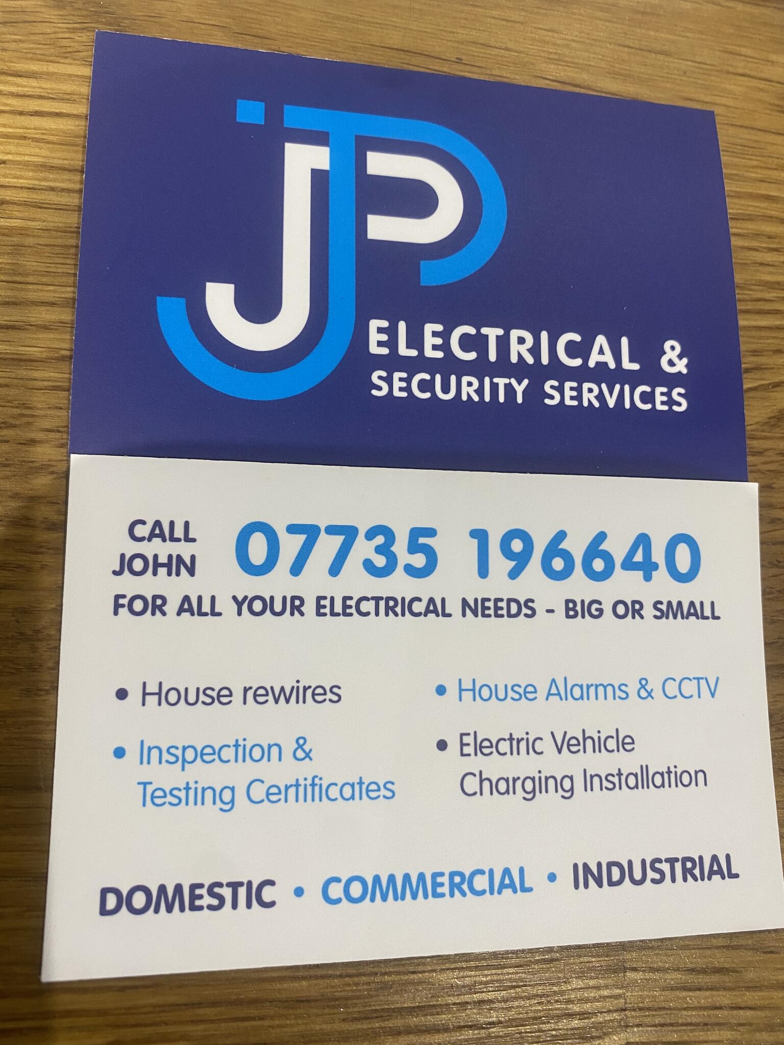 J P Electrical & Security Services - Nextdoor