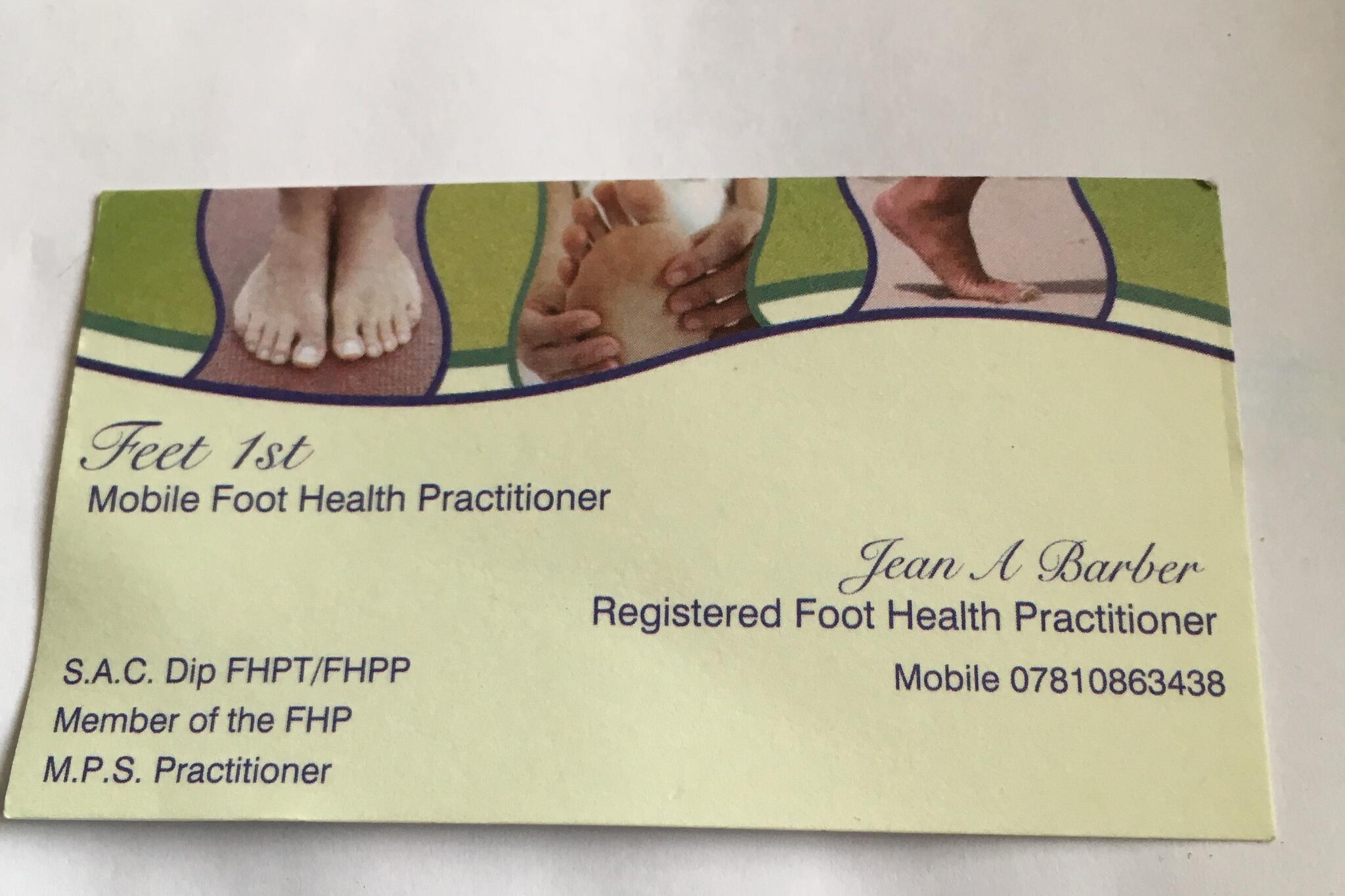 Feet 1st Foot Health Practitioner - Nextdoor