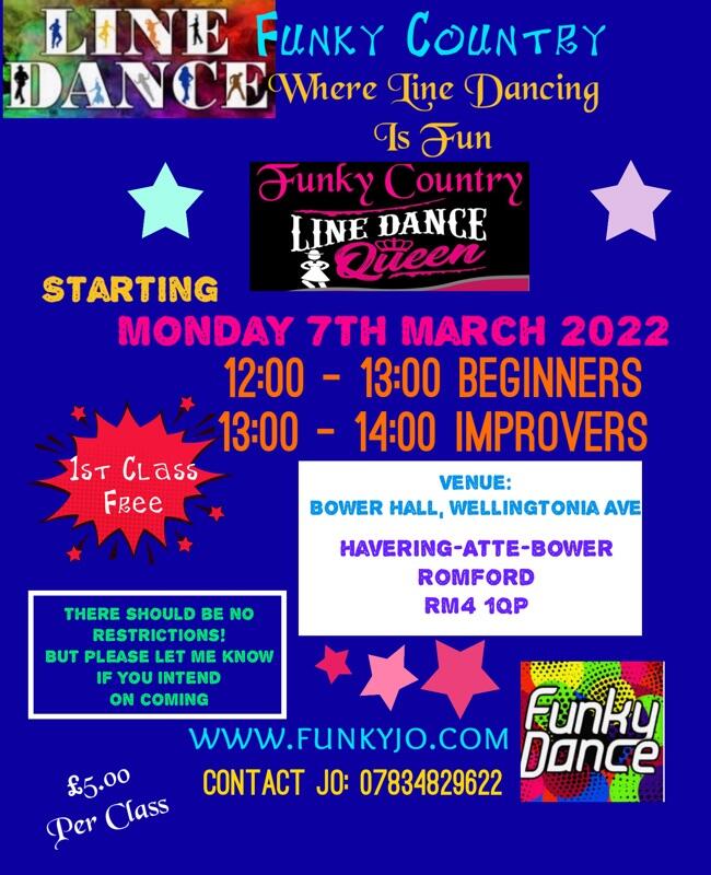 Funky Country linedance - Romford - Nextdoor