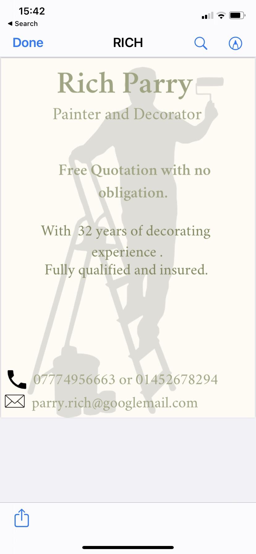 Rich Parry Painter & Decorator - Gloucester, GB-ENG - Nextdoor