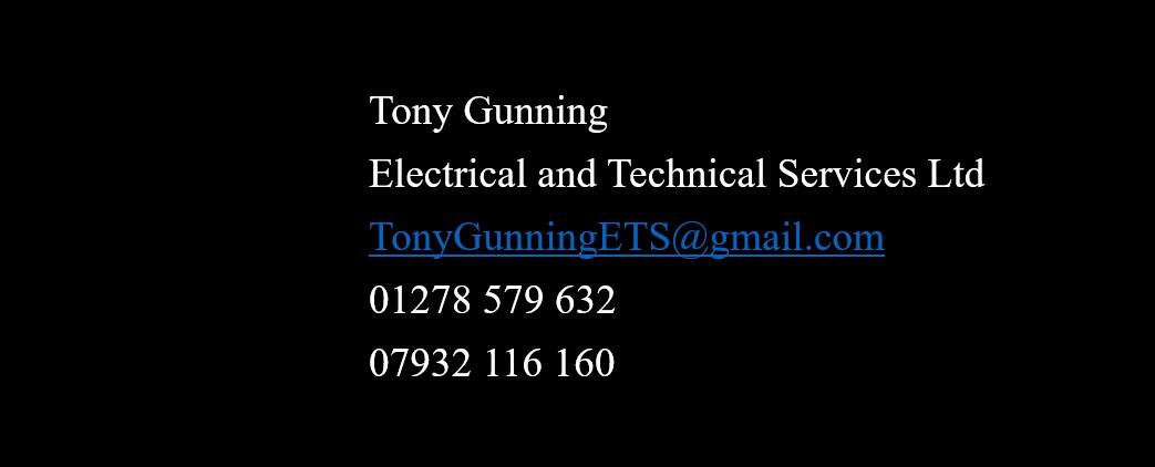Tony Gunning, Electrical and Technical Services - Bridgwater - Nextdoor