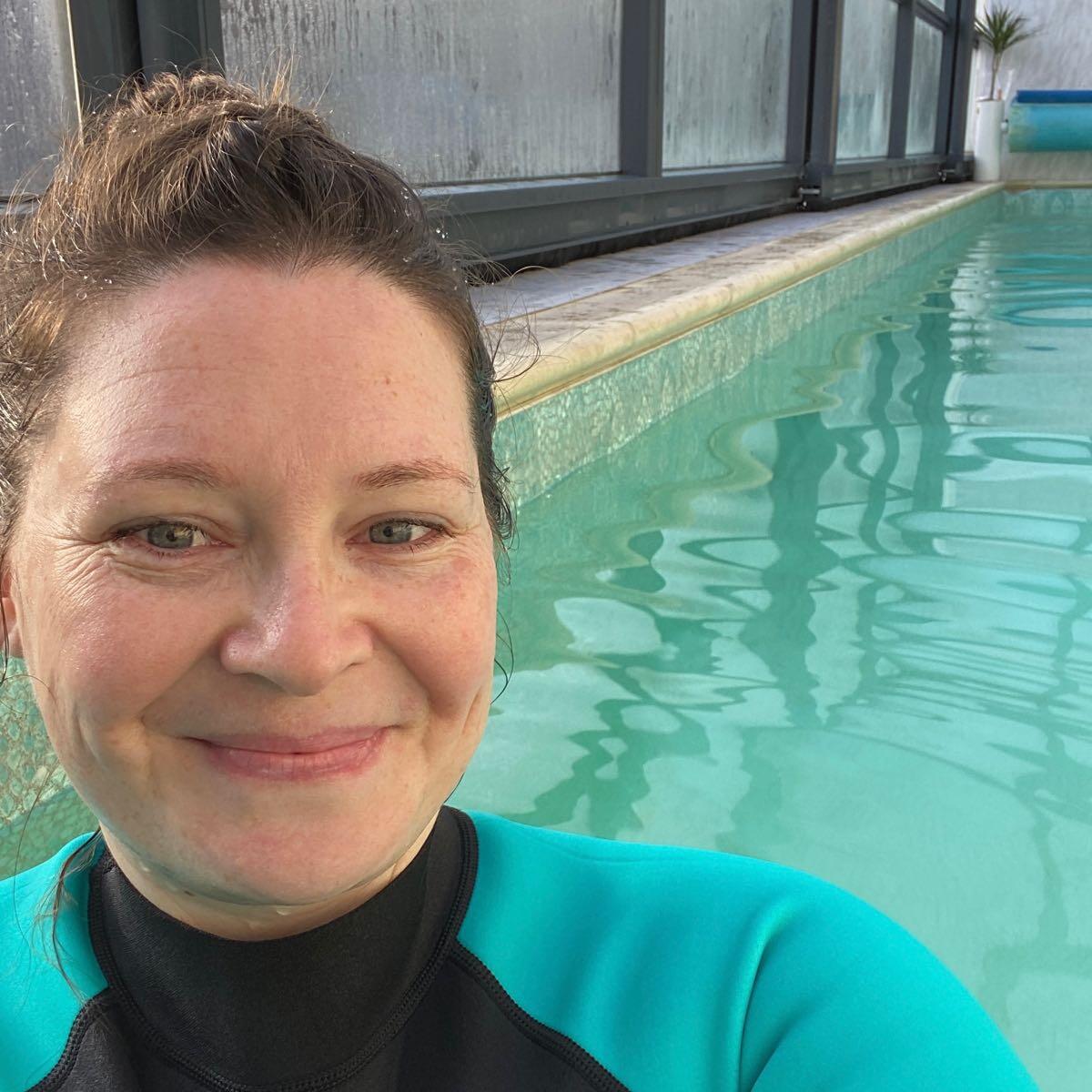 Meg James Swimming - Nextdoor