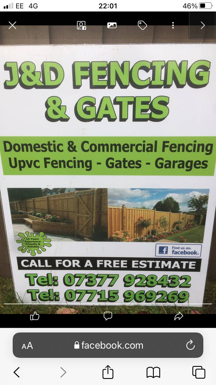 J&d fencing & gates - Nextdoor