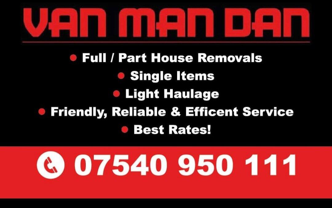 van Man Dan Removals (Man and van) - Nextdoor