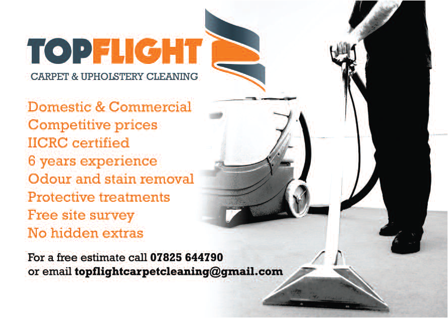TOPFLIGHT - Professional Carpet and Upholstery Cleaning Services - Nextdoor