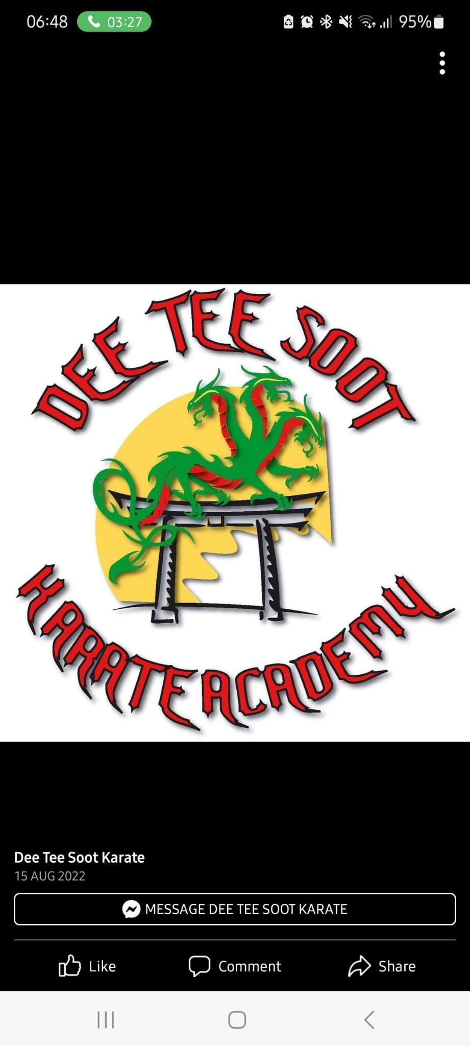 Dee Tee Soot Karate - Nextdoor