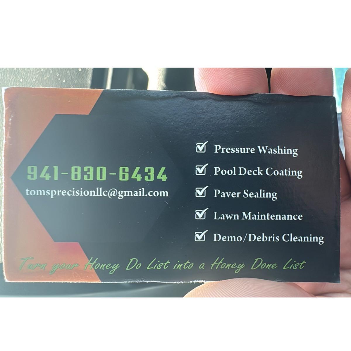 Toms Precision Services LLC - Englewood, FL - Nextdoor